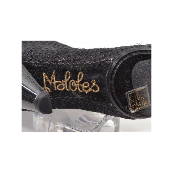 Maloles | Shoes | Maloles Quilted Sparkly Tall Captoe Boots 375 | Poshmark